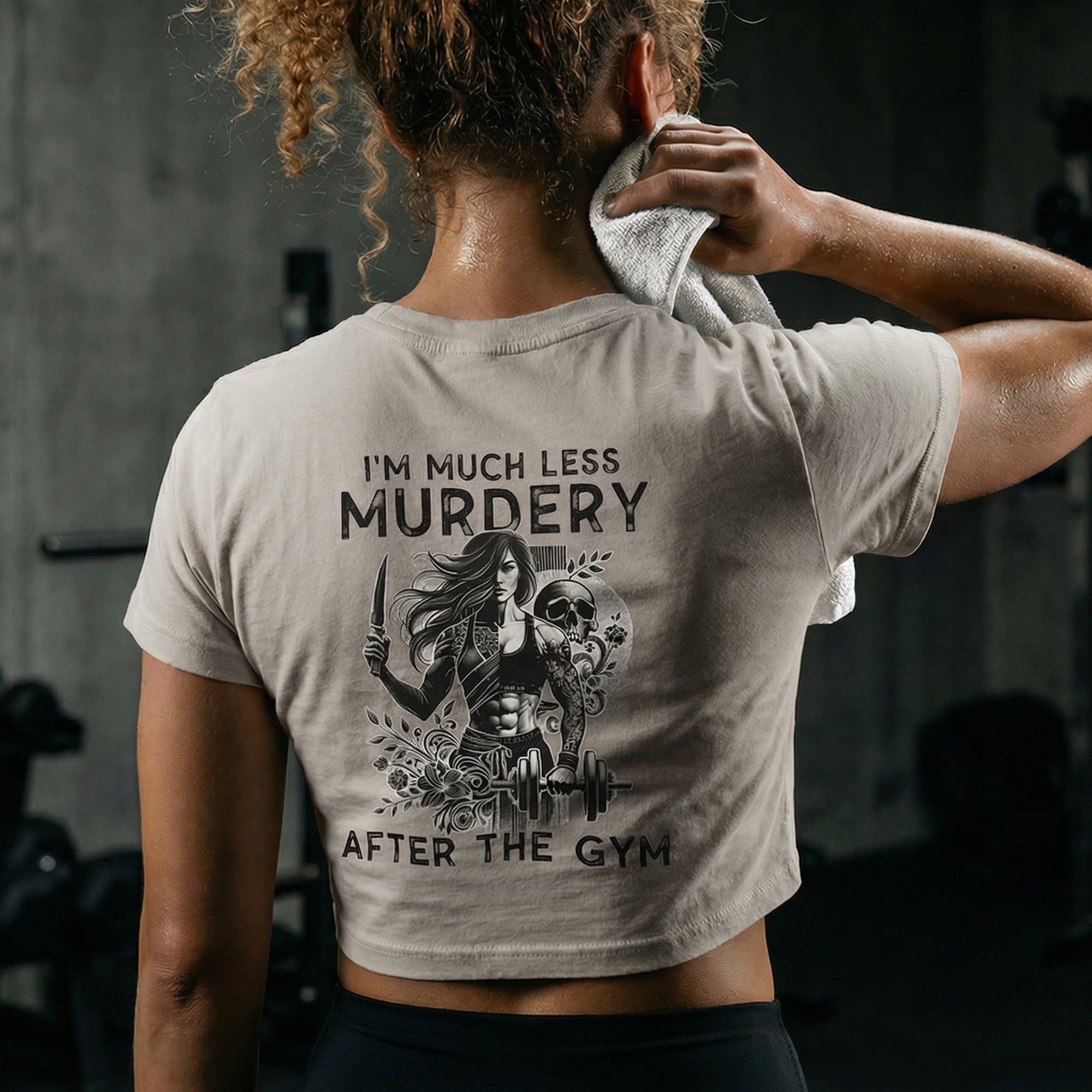 Less Murdery After the Gym - Gym Shirt - Refresh Your Routine